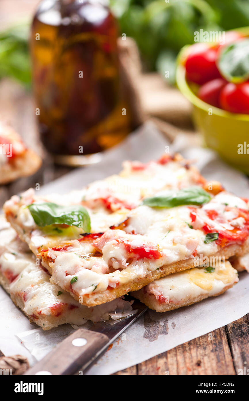 Sicilian pizza slice hi-res stock photography and images - Alamy