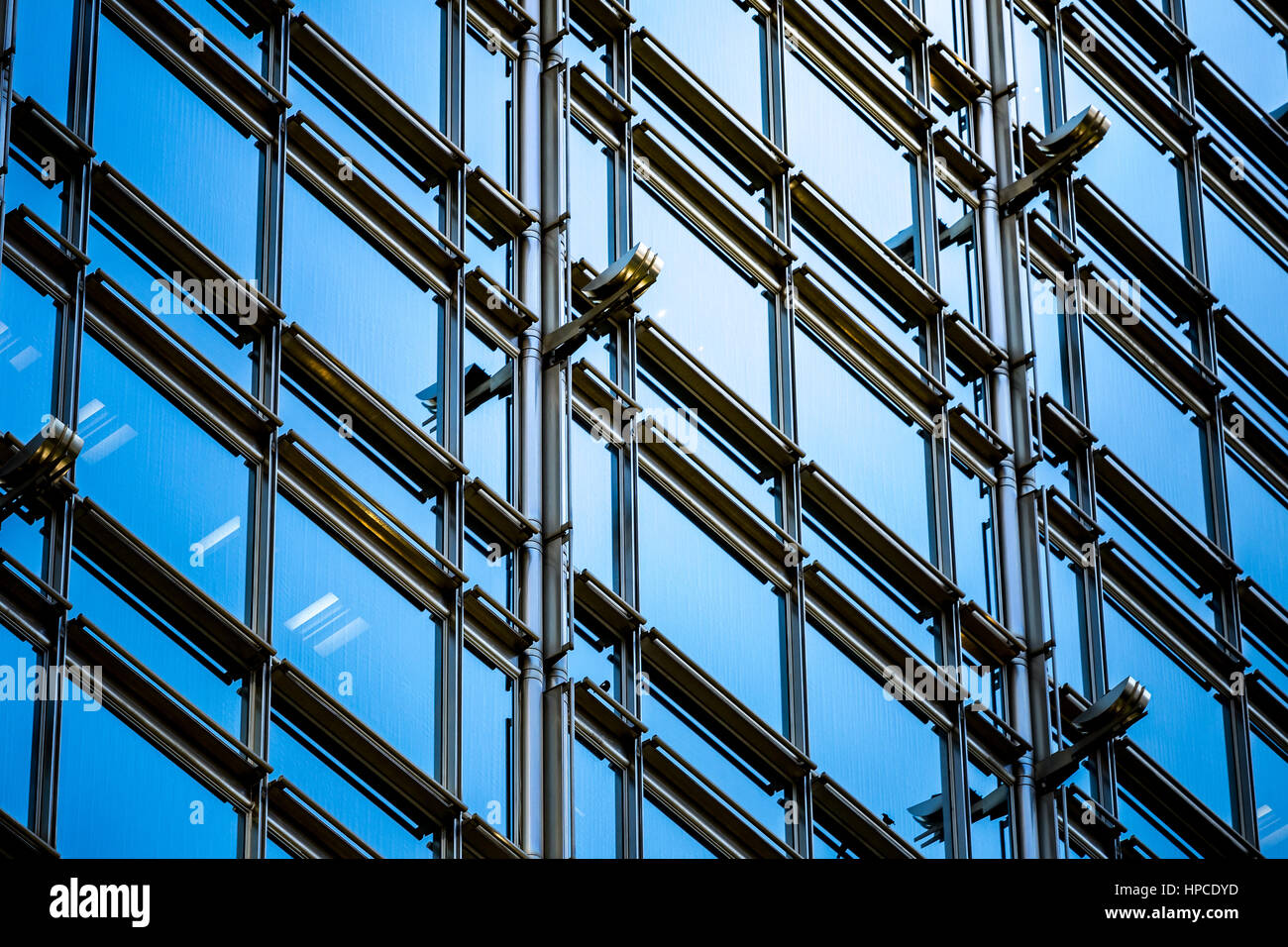 windows of commercial building in Hong Kong Stock Photo - Alamy
