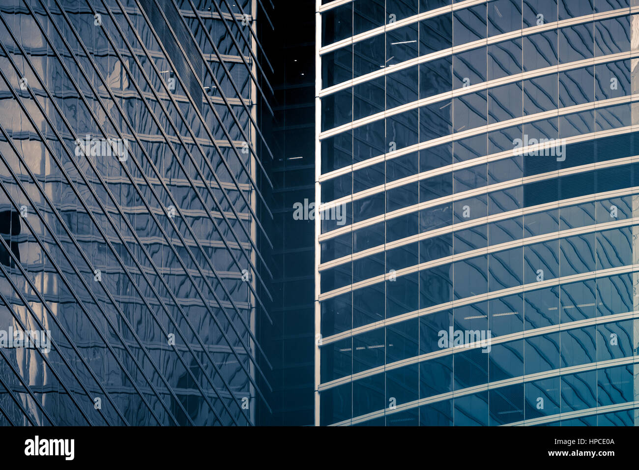 windows of commercial building in Hong Kong Stock Photo - Alamy