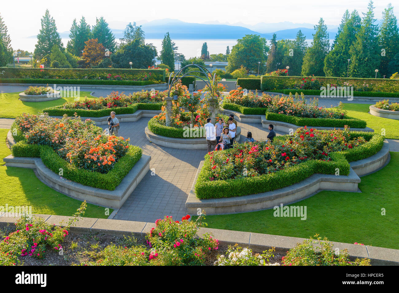 University of british columbia rose garden hi-res stock photography and ...