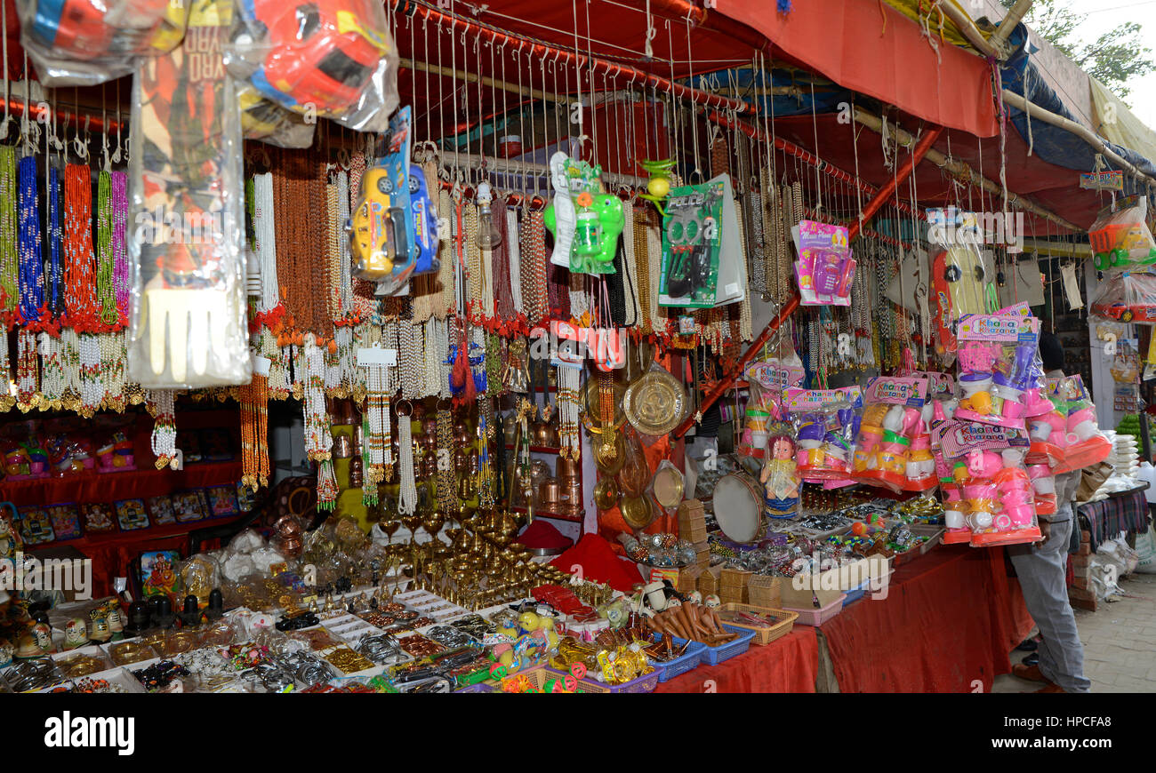 Indian Market stall Stock Photo - Alamy