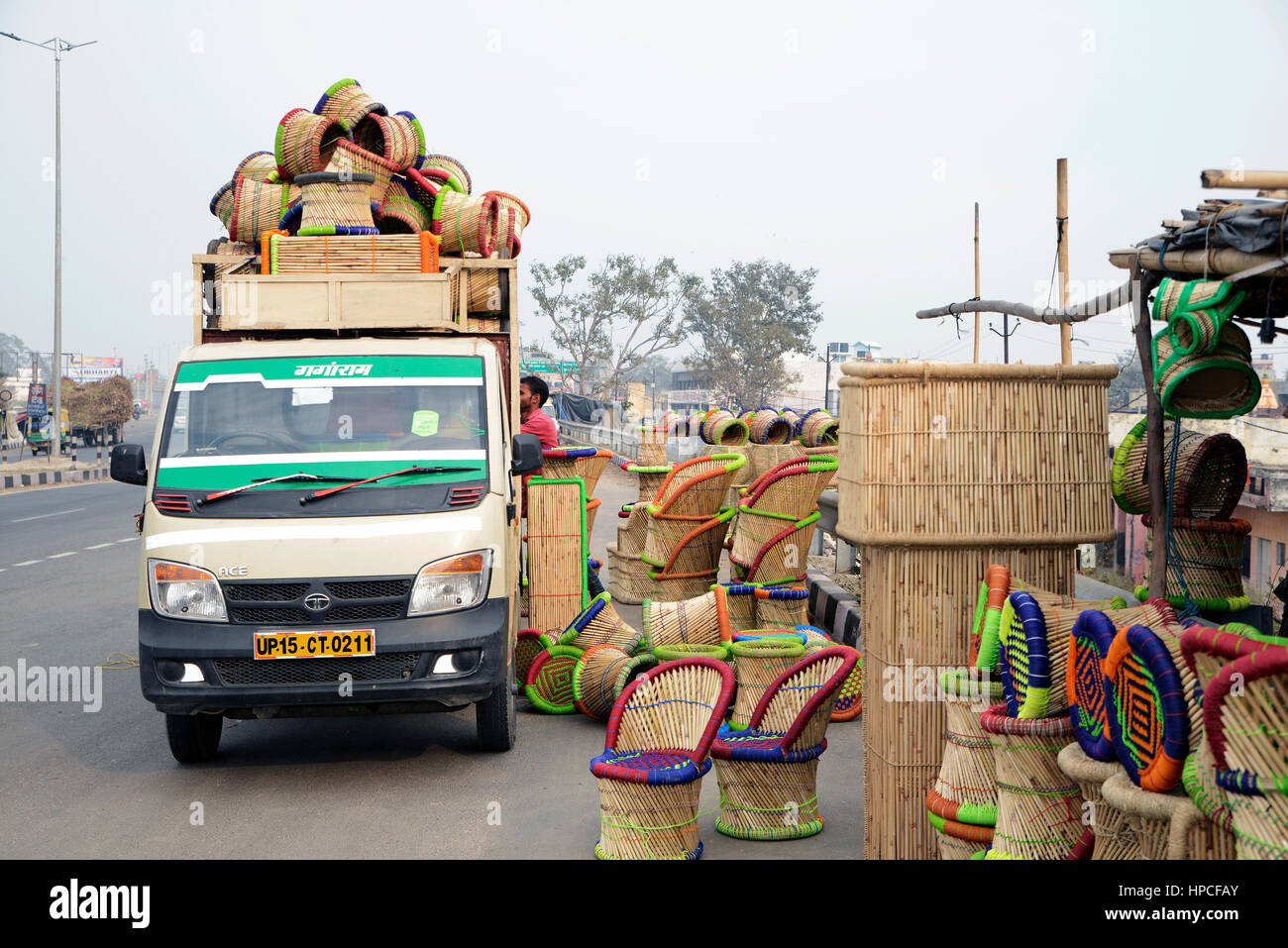 Bamboo Products - Muda Stock Photo - Alamy