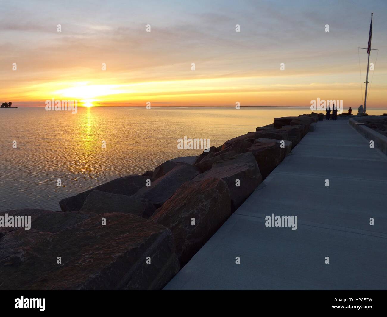 From "The Stunning Sunsets of Door County" Book of Wisconsin 2 Stock ...