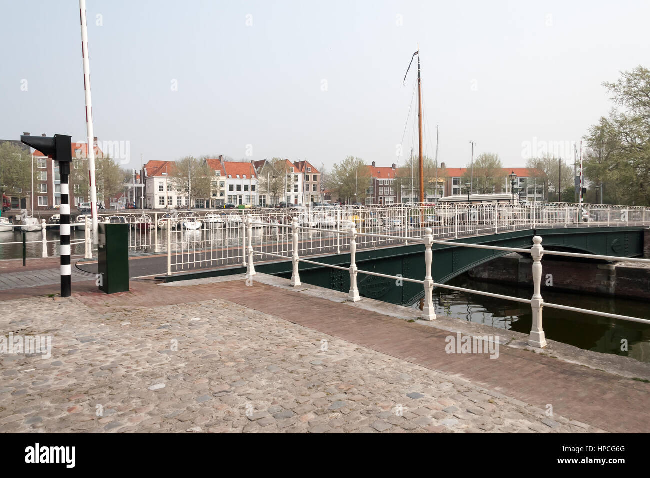 Historic Counterpoise Bridge in Middelburg, Zeeland, Holland, The ...