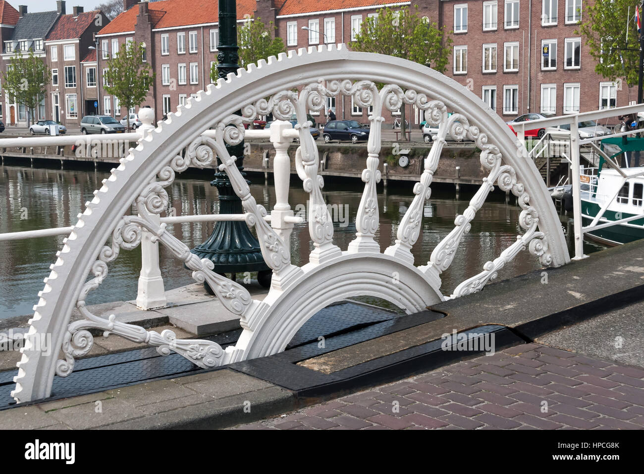 Historic Counterpoise Bridge in Middelburg, Zeeland, Holland, The ...