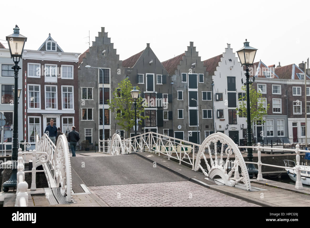 Historic Counterpoise Bridge in Middelburg, Zeeland, Holland, The ...