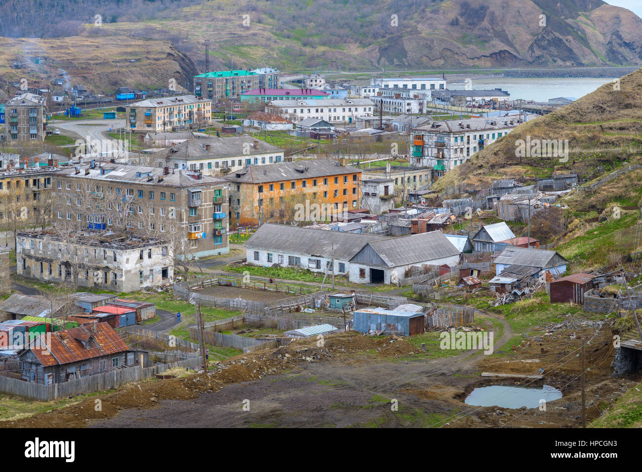 Sakhalin town hi-res stock photography and images - Alamy