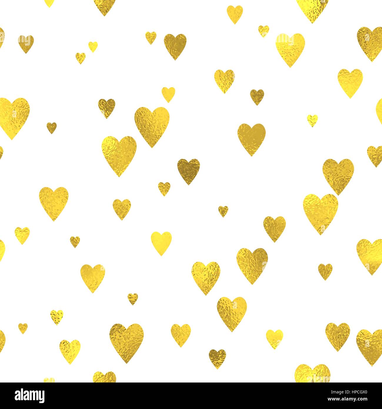 Vector sparkle heart pattern Cut Out Stock Images & Pictures - Alamy