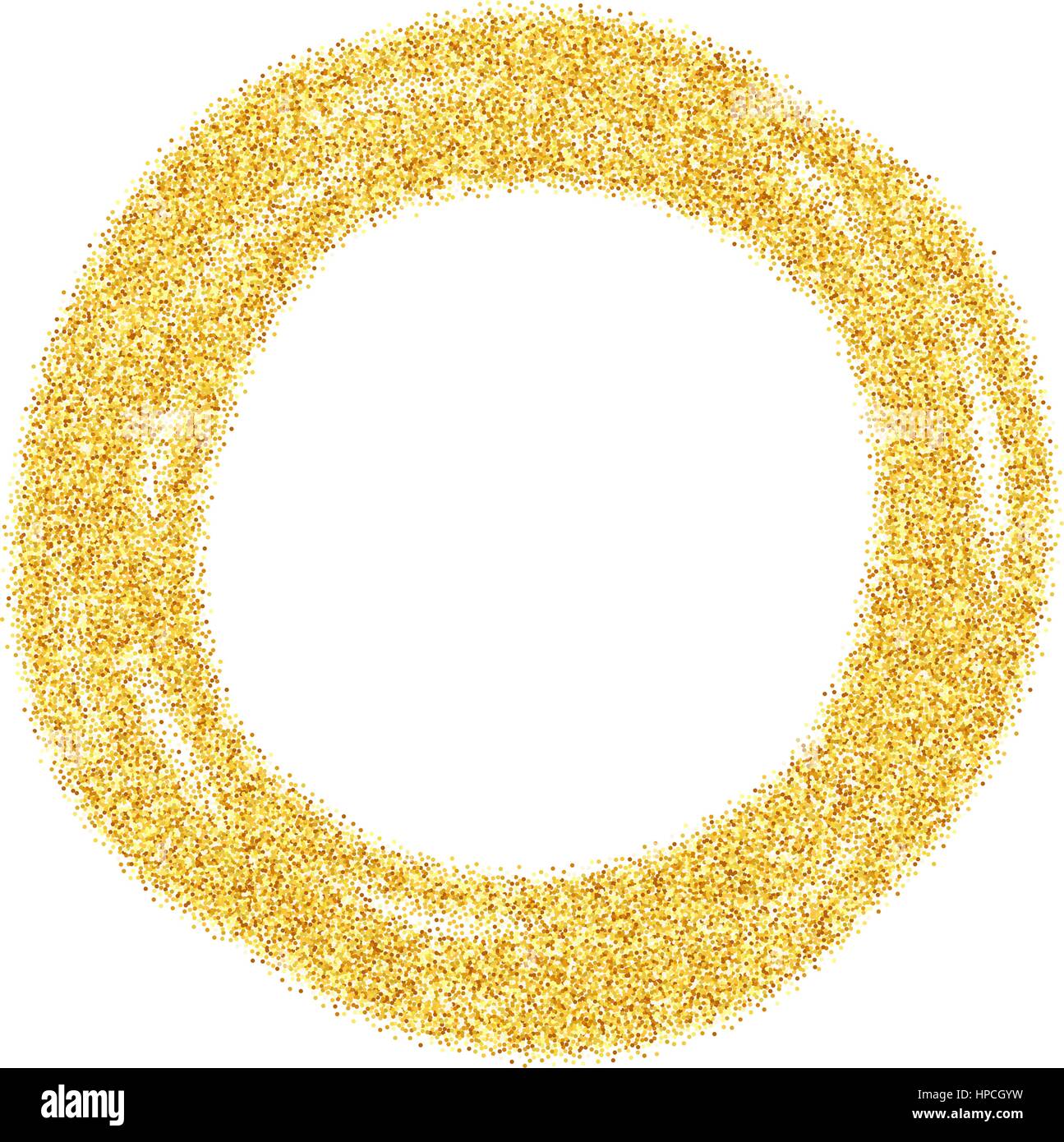 Vector gold glitter abstract background, golden sparkles on white background, design template ...