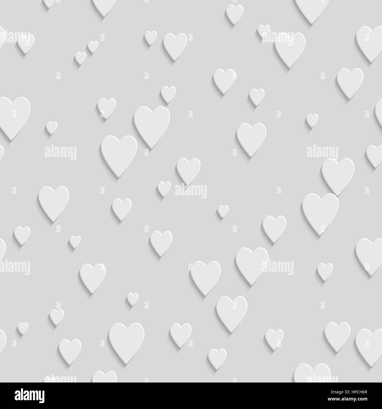 Heart seamless texture Black and White Stock Photos & Images - Alamy