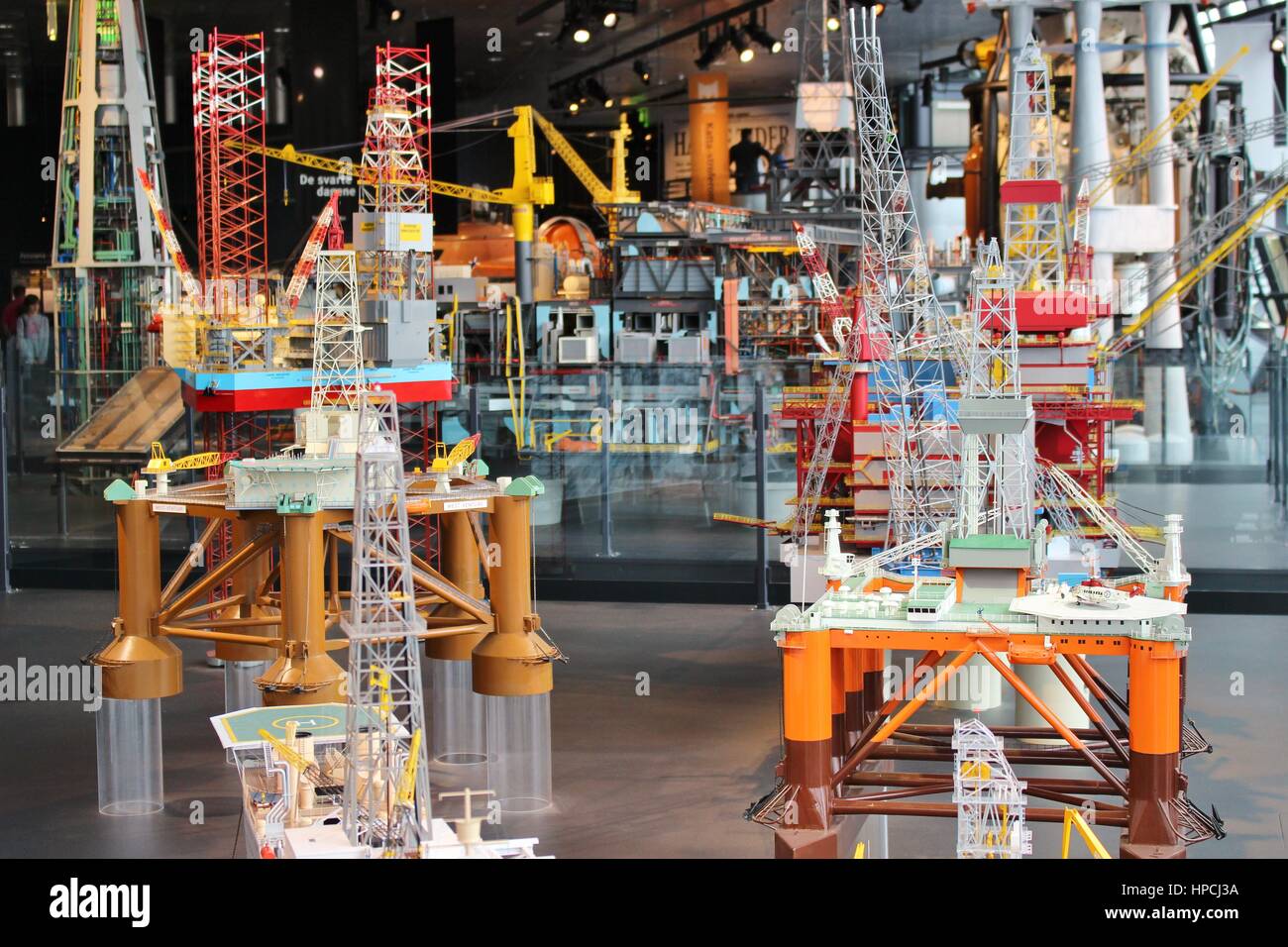 Reproduction of an offshore oil platform in the Norwegian Petroleum ...