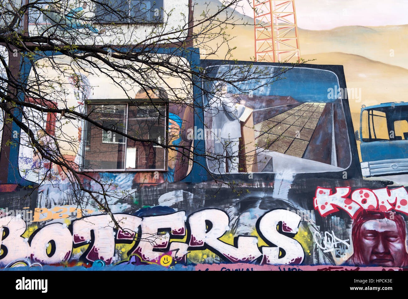Germany,Kreuzberg,murals and street art Stock Photo - Alamy