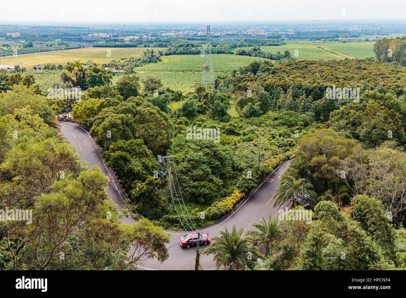 rural landscape in Nantou Taiwan Stock Photo - Alamy