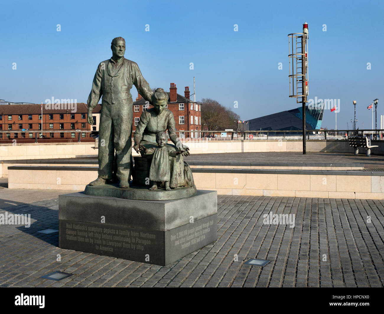 Neil Hadlock Sculpture Depicting Migrants from Northern Europe ...