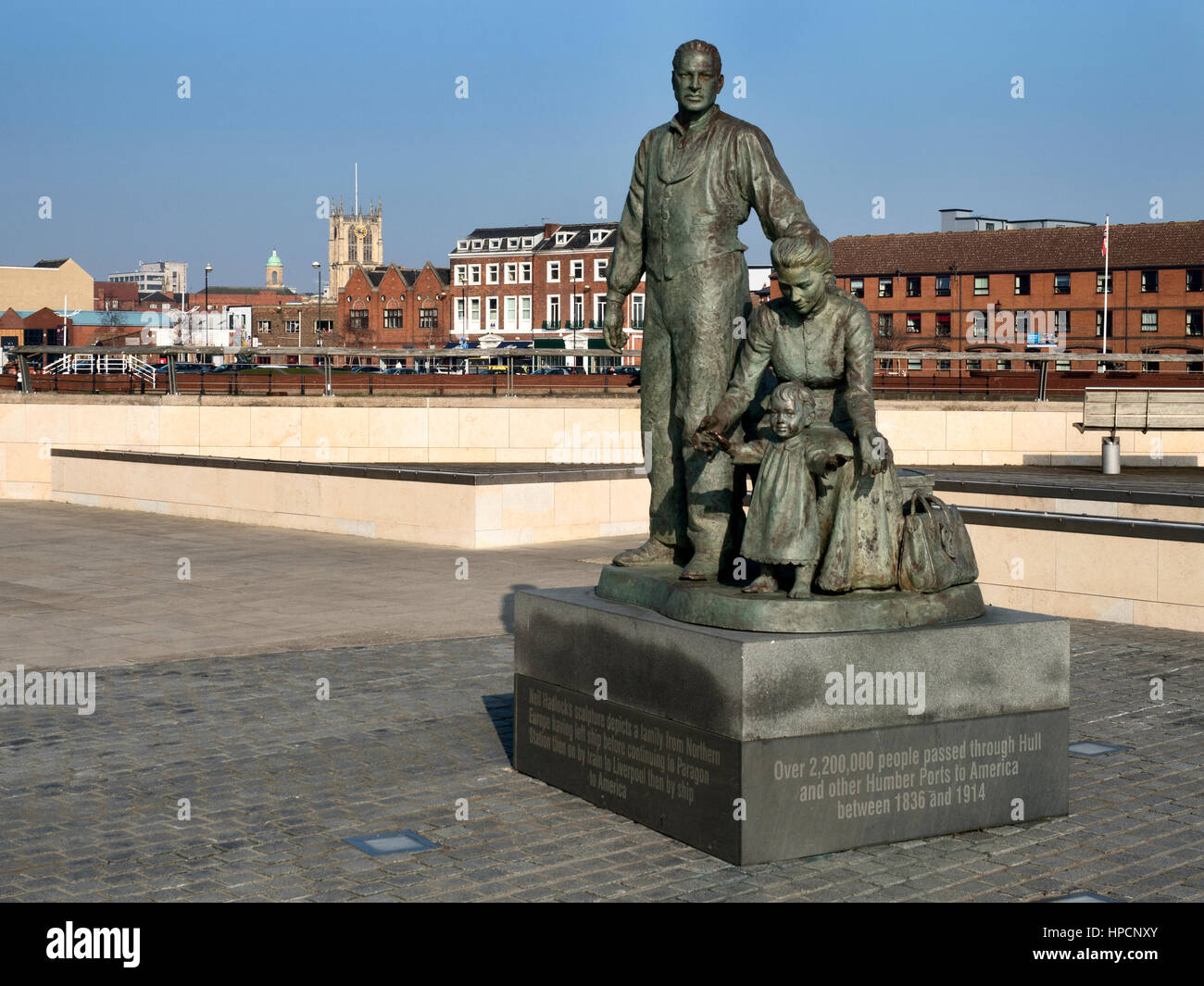 Neil Hadlock Sculpture Depicting Migrants from Northern Europe ...