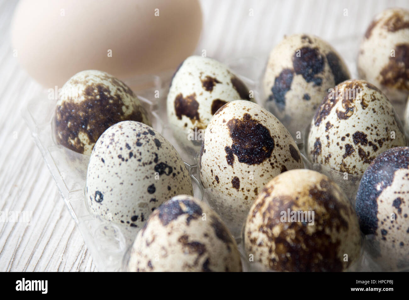 Box of quail eggs hi-res stock photography and images - Alamy