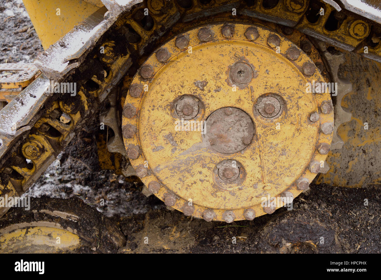 Track drive sprocket hi-res stock photography and images - Alamy