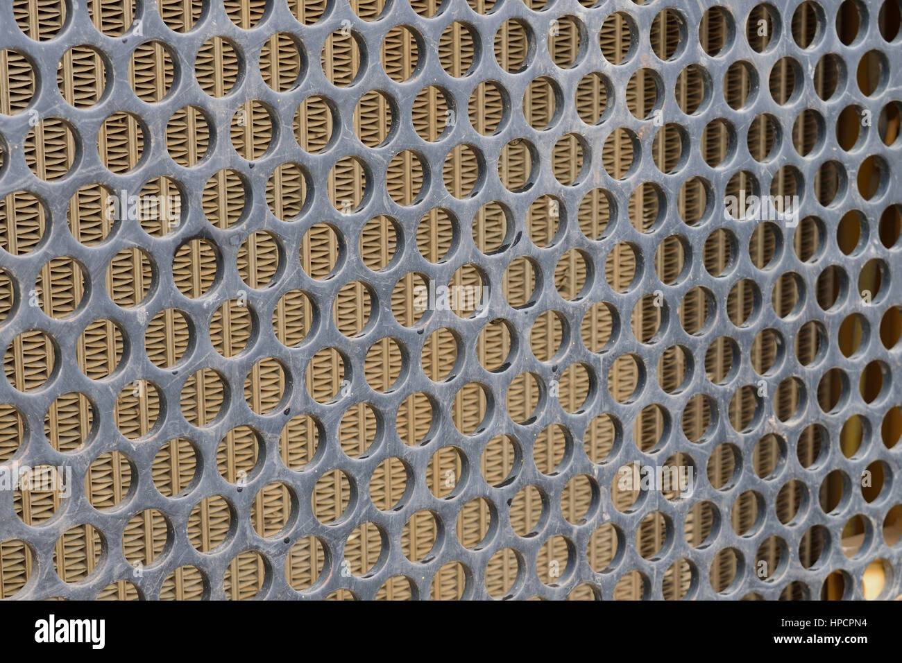 Closeup of Bulldozer Grill Stock Photo - Alamy