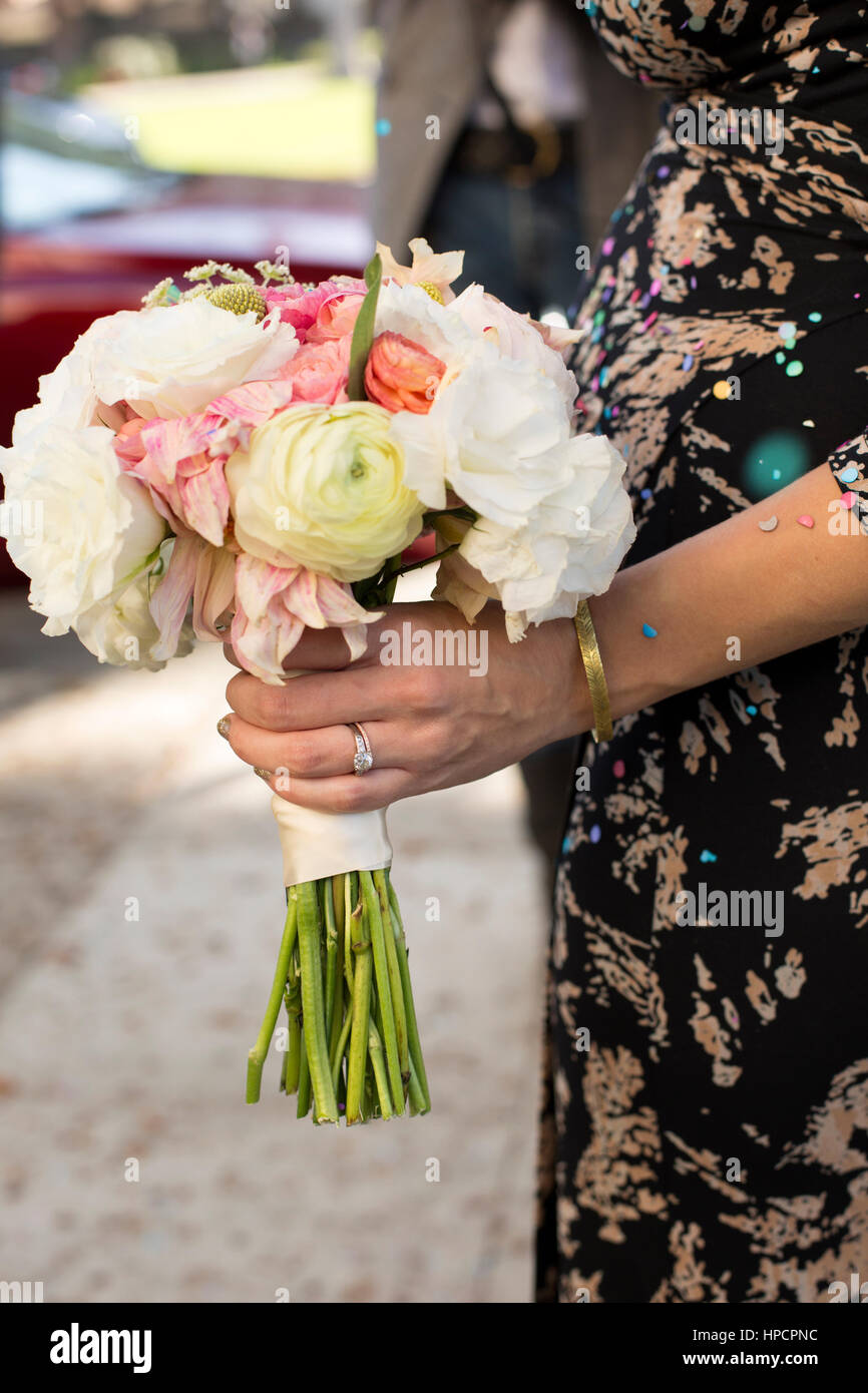 Bouquet with a belly Stock Photo - Alamy
