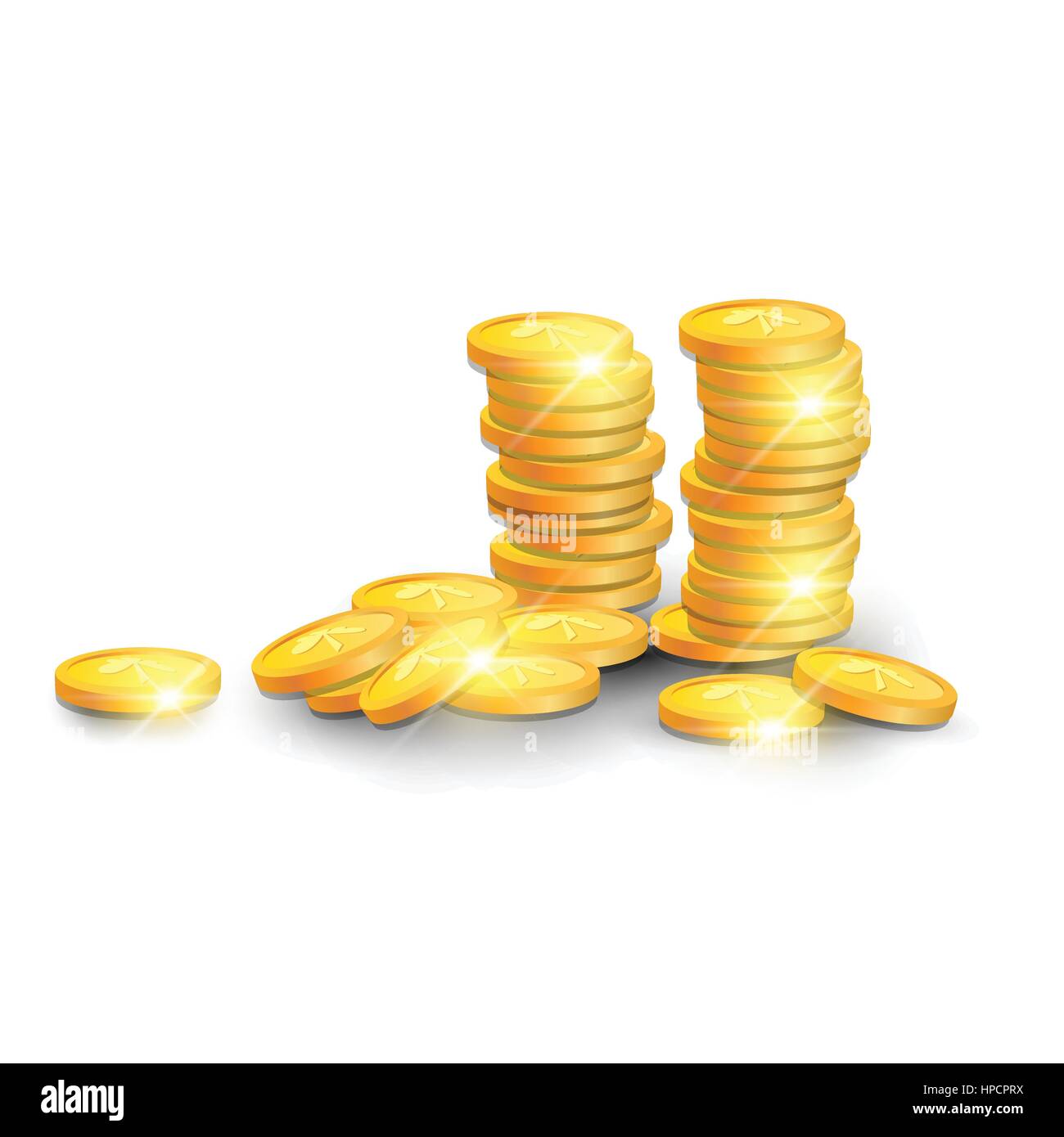Beer money illustration Cut Out Stock Images & Pictures - Alamy