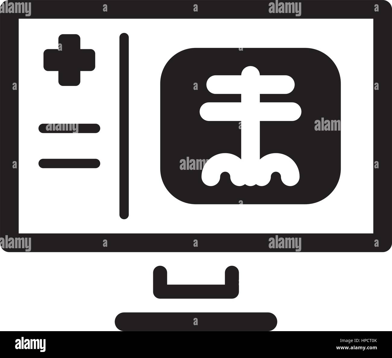 Radiology and Medical Services Icon Stock Vector Image & Art - Alamy