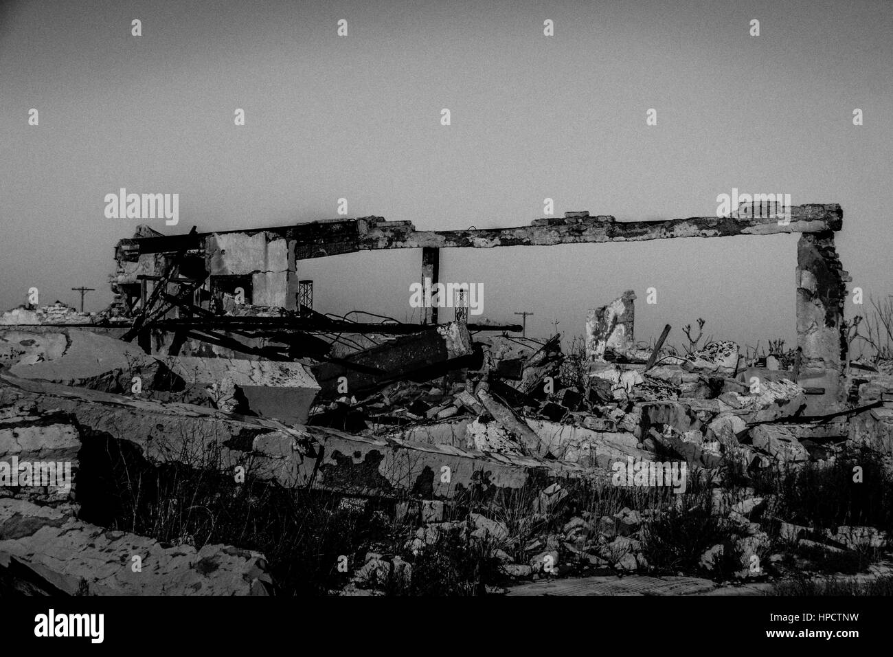 Submerged City of Epecuen Stock Photo - Alamy