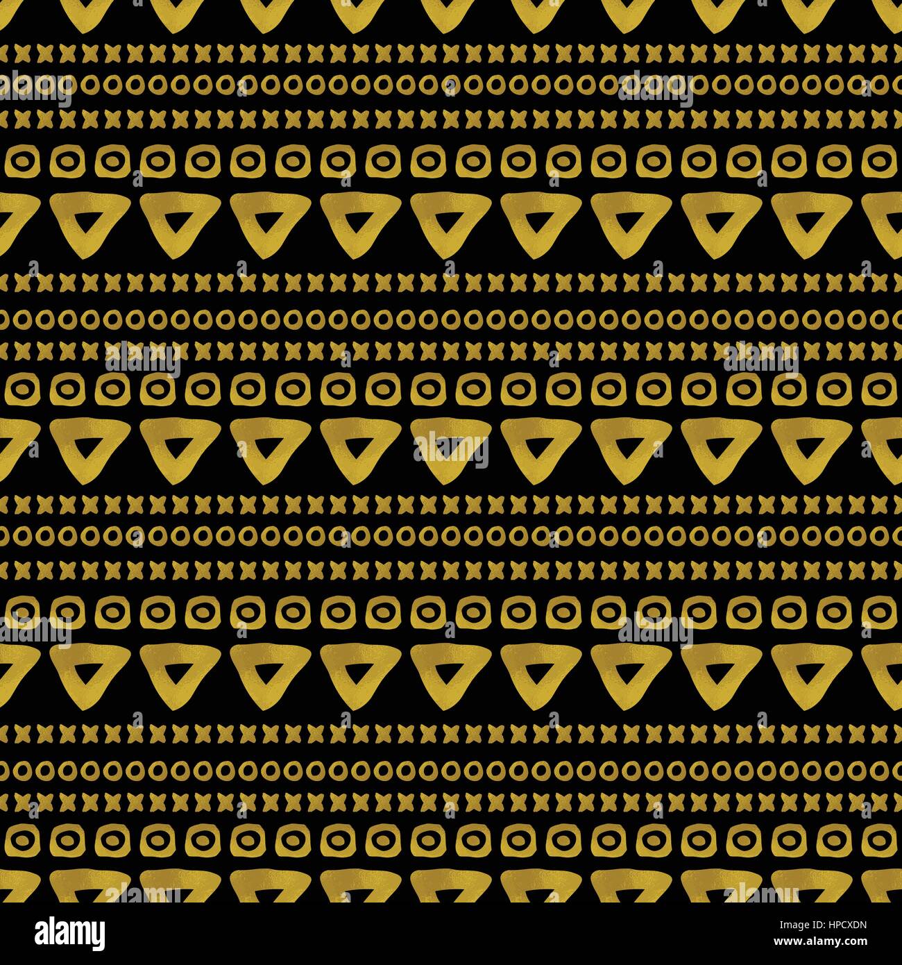 Geometric black and gold seamless pattern Stock Vector Image & Art - Alamy