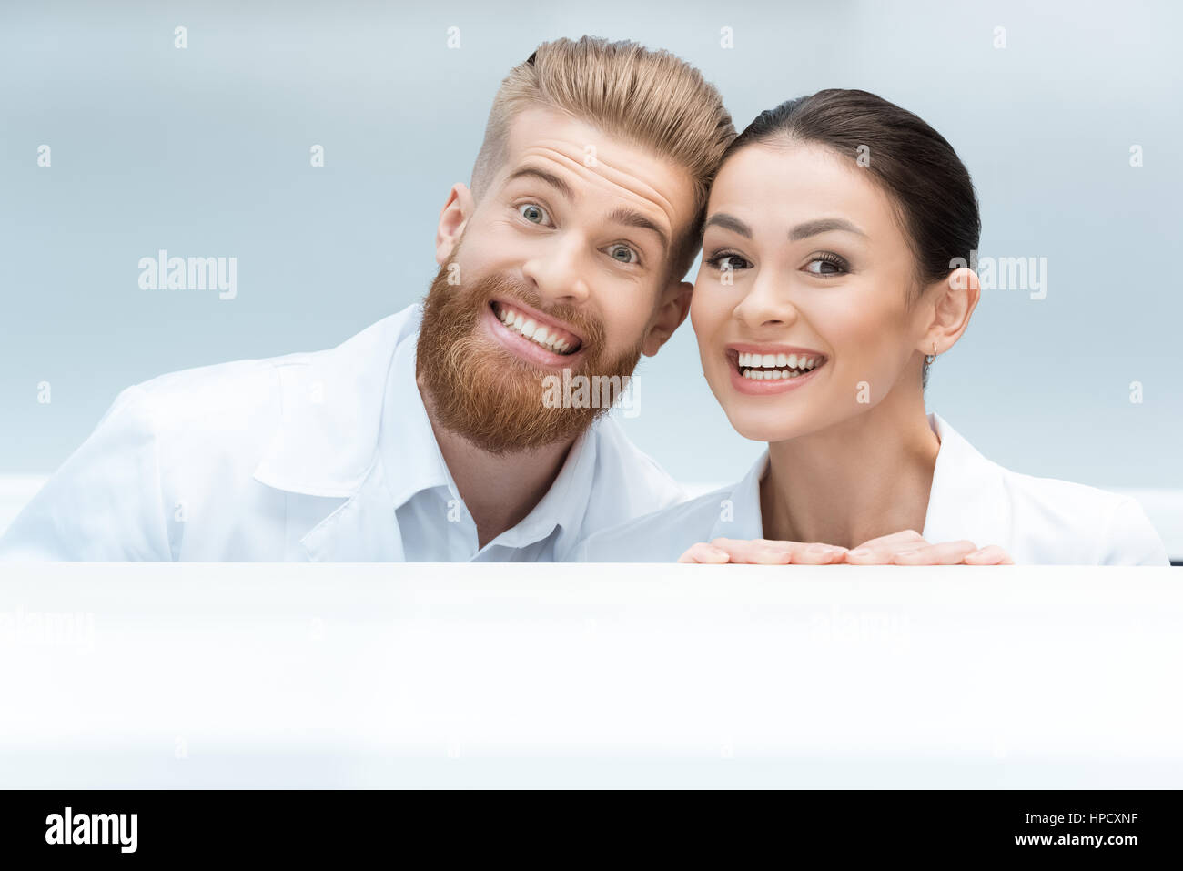 Science lab background scientists hi-res stock photography and images ...