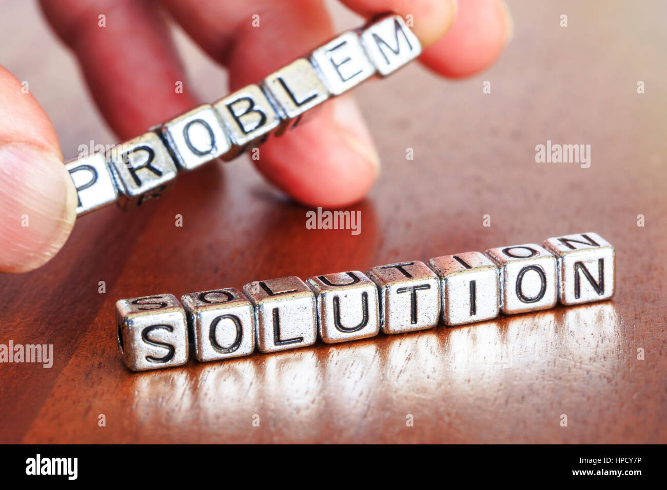 solution remove problem concept Stock Photo - Alamy