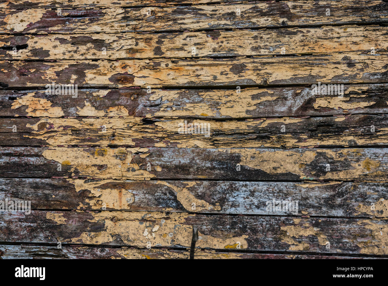 Texture of wooden planks on a shipwrecked boat Stock Photo - Alamy