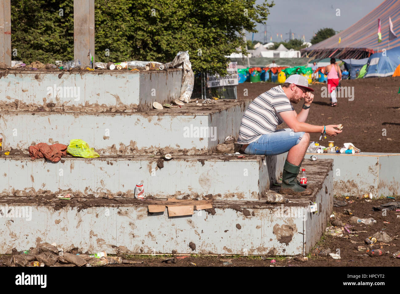 Andrew pearson having early start hi-res stock photography and images ...