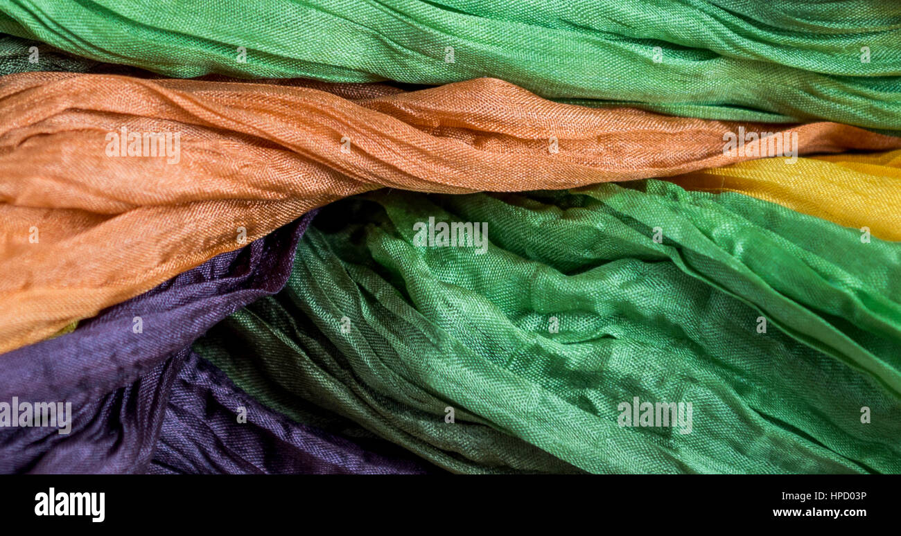 Crumpled silk hi-res stock photography and images - Alamy