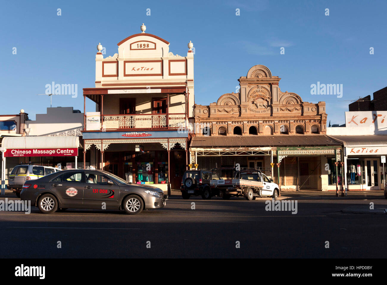 Kalgoorlie Gold Mining Town Street High Resolution Stock Photography ...