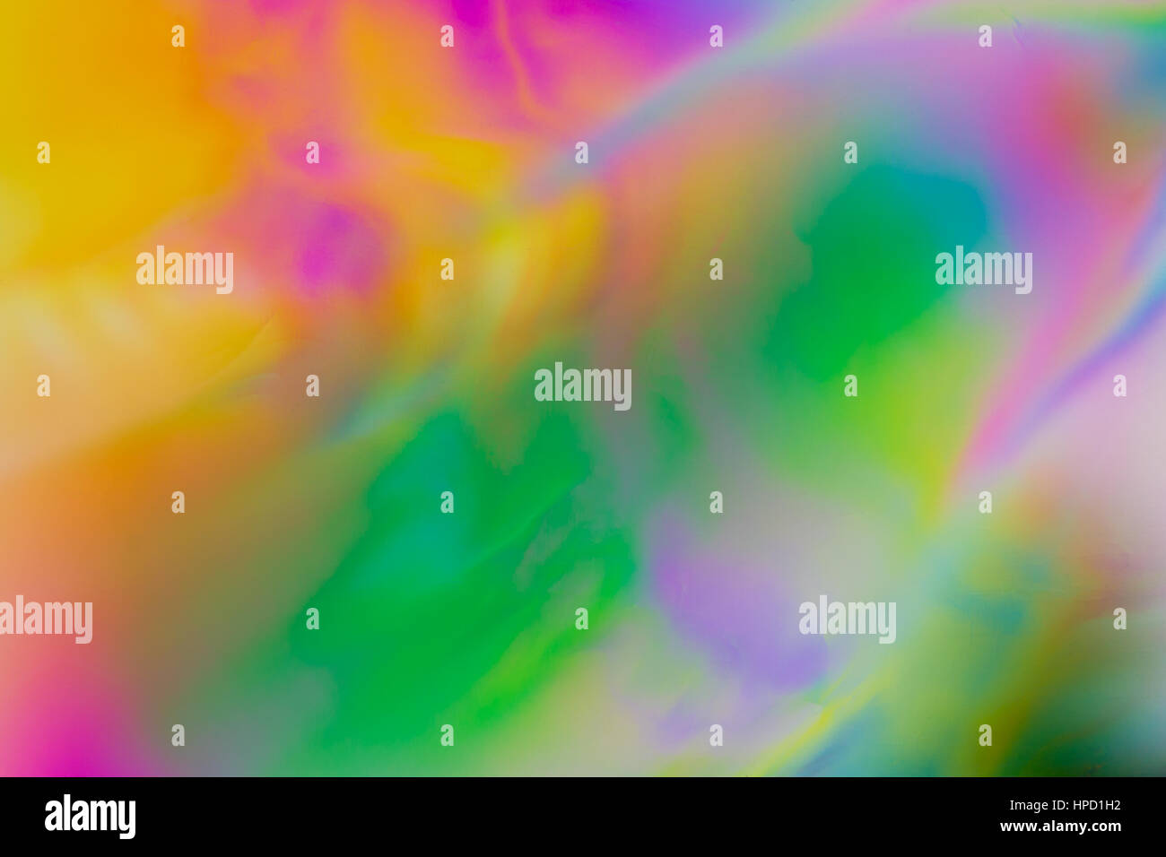 Colorful psychedelic blur showing stress distribution in plastic using ...