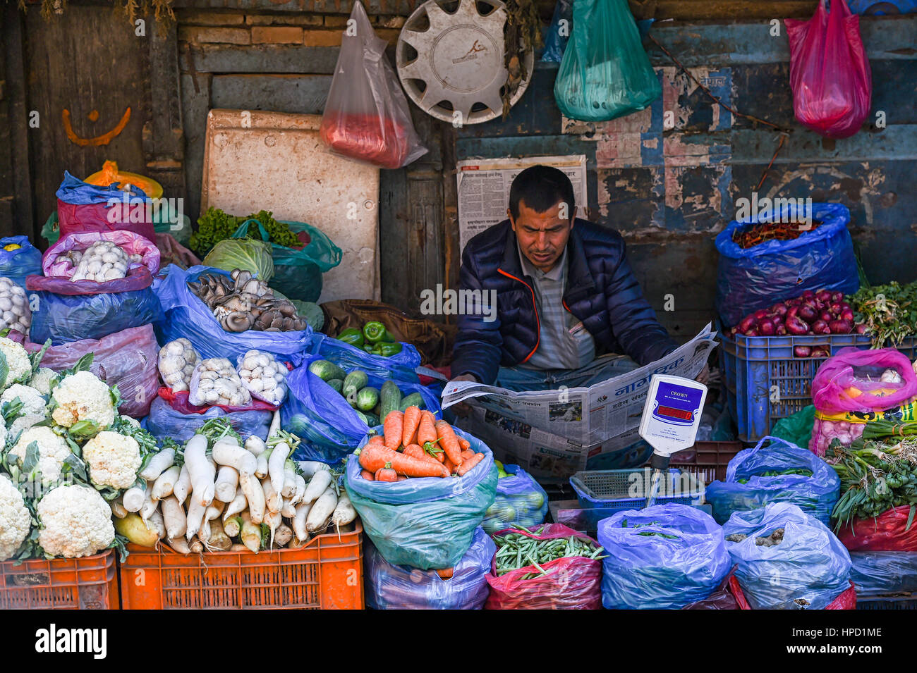 Faces nepali people in kathmandu nepal hi-res stock photography and ...