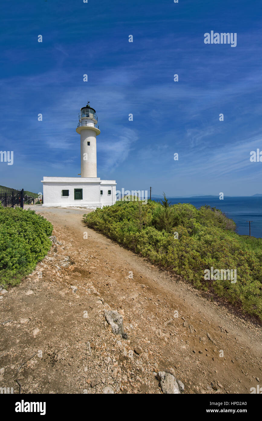 Lefkada island lighthouse greece hi-res stock photography and images ...