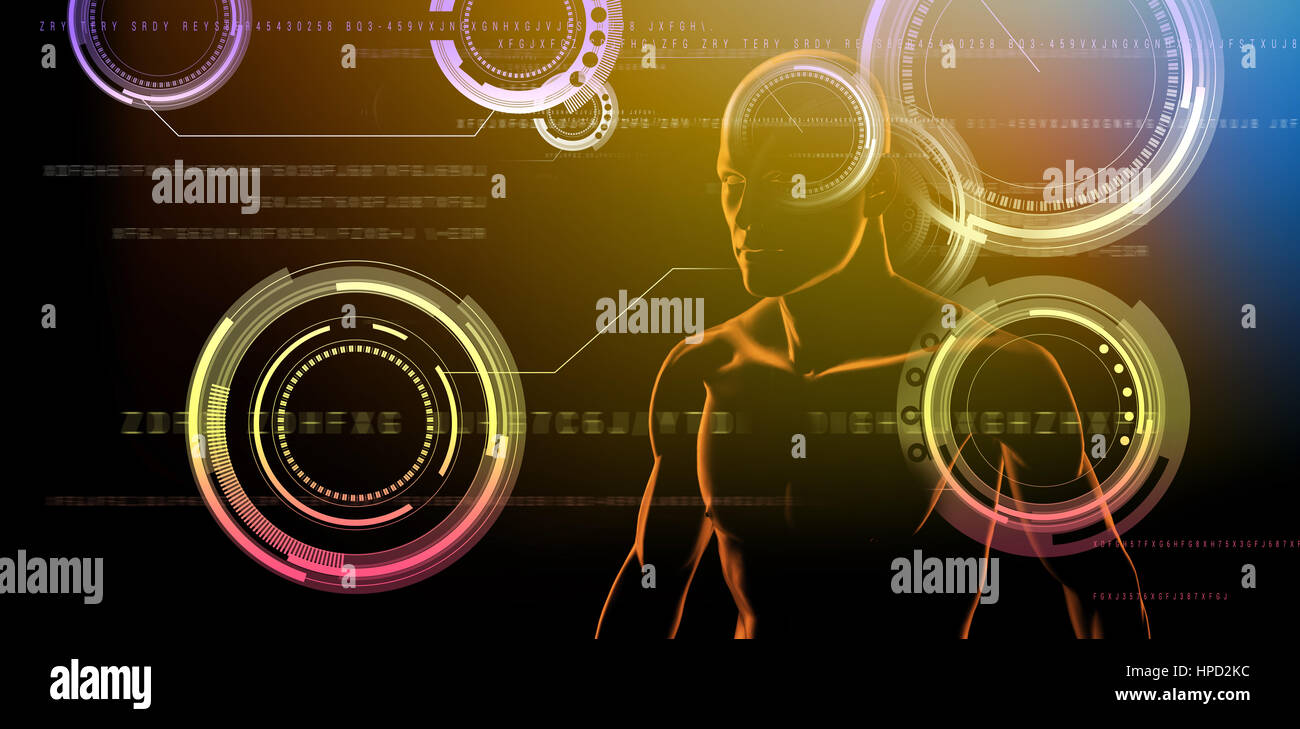 interface against black background Stock Photo - Alamy