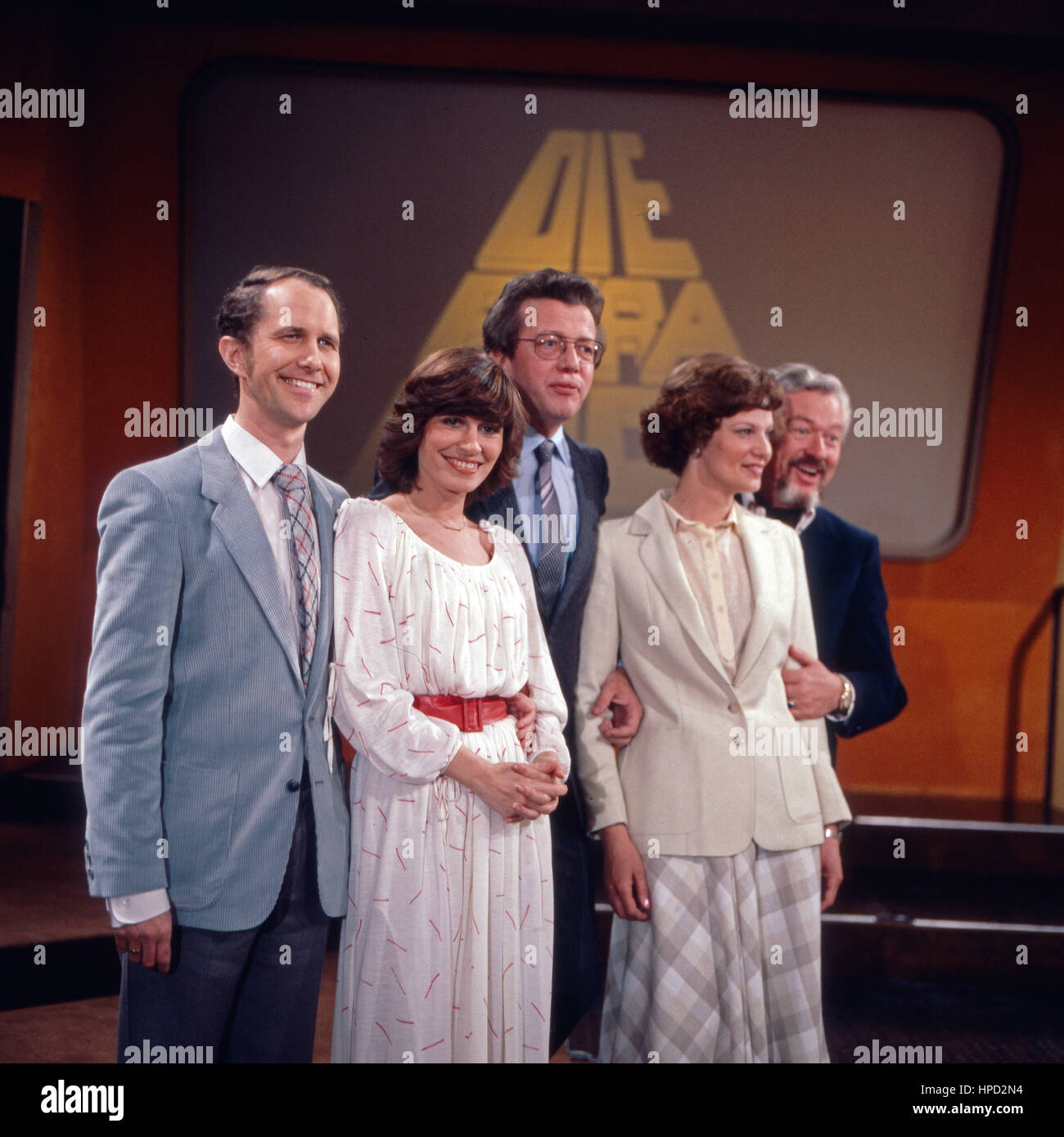 Die Pyramide, Quizshow mit Dieter Thomas Heck, Deutschland 1979 ...