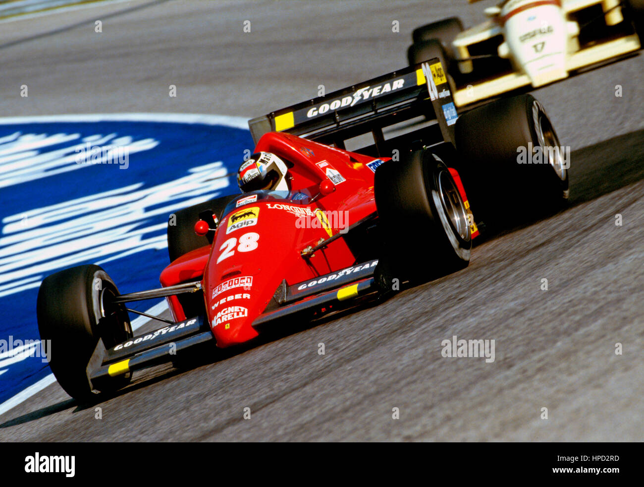1986 Michele Alboreto Italian Ferrari F186 Osterreichring Austrian GP ...