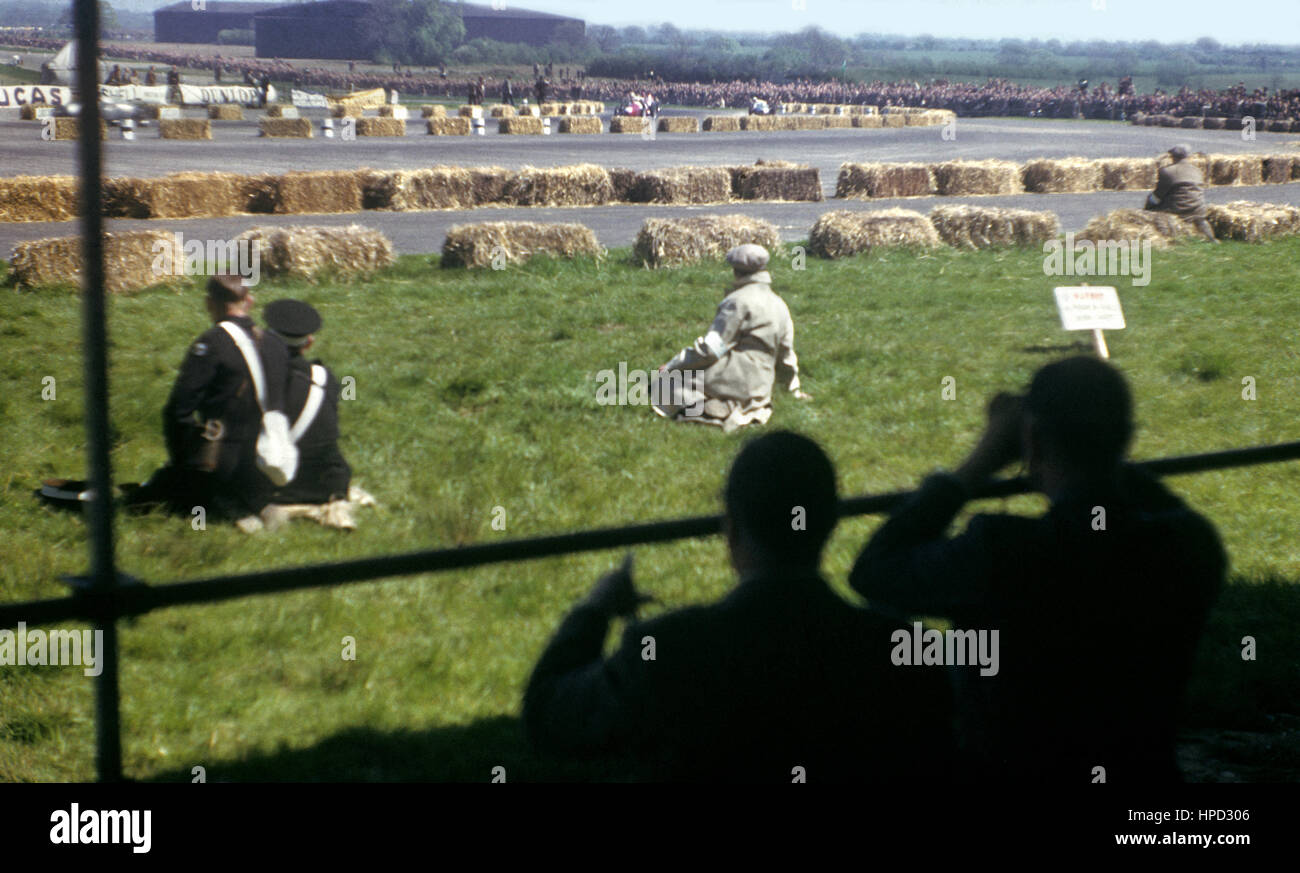 1950s Stowe Corner Silverstone Stock Photo - Alamy