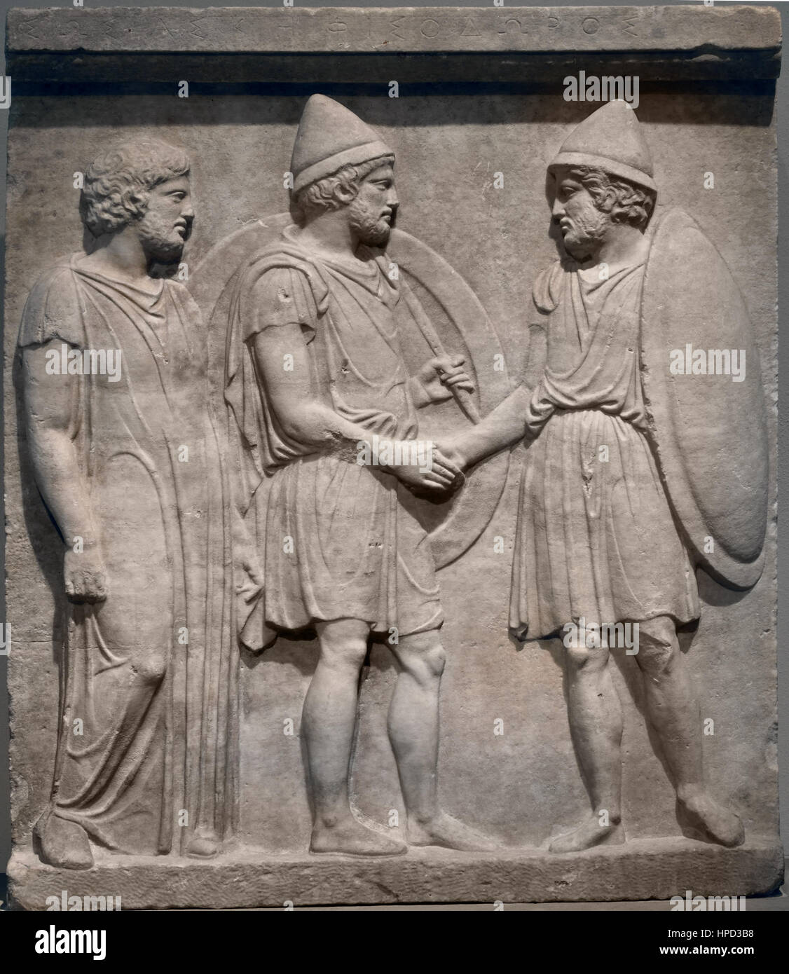 unerary Relief of Sosias and Kephisodoros 410 BC ( Peloponnesian War ...