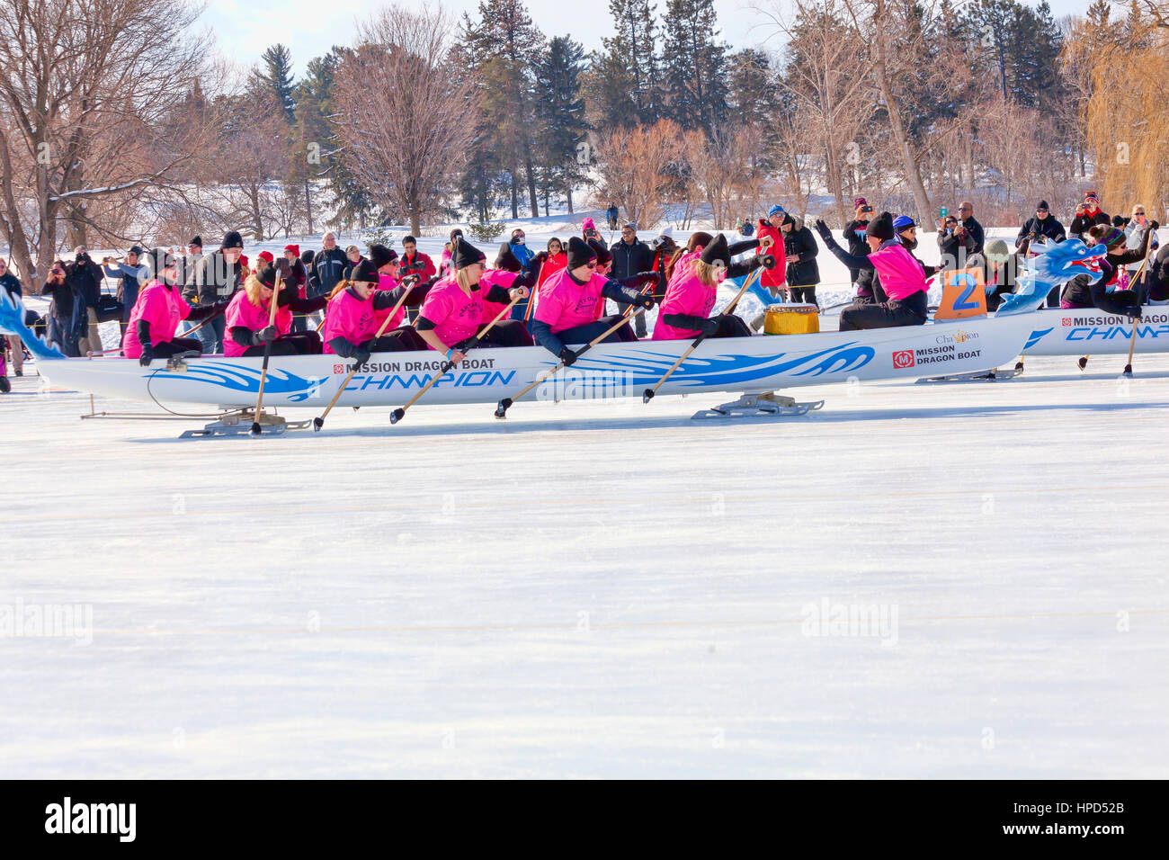 The First ICE Dragon Boat Race Event in North America held on the ...