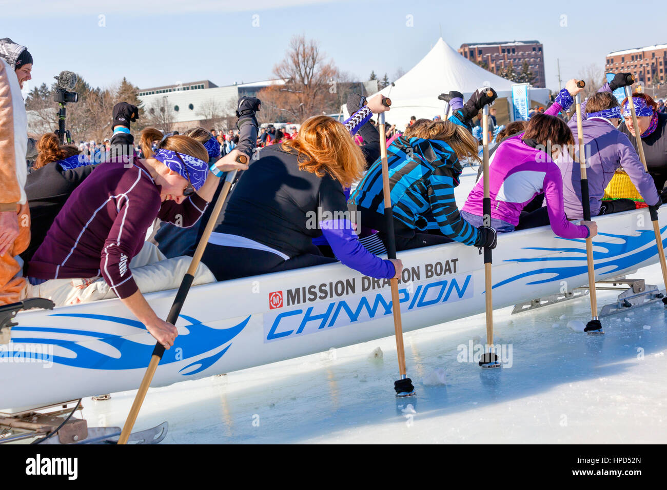 The First ICE Dragon Boat Race Event in North America held on the ...