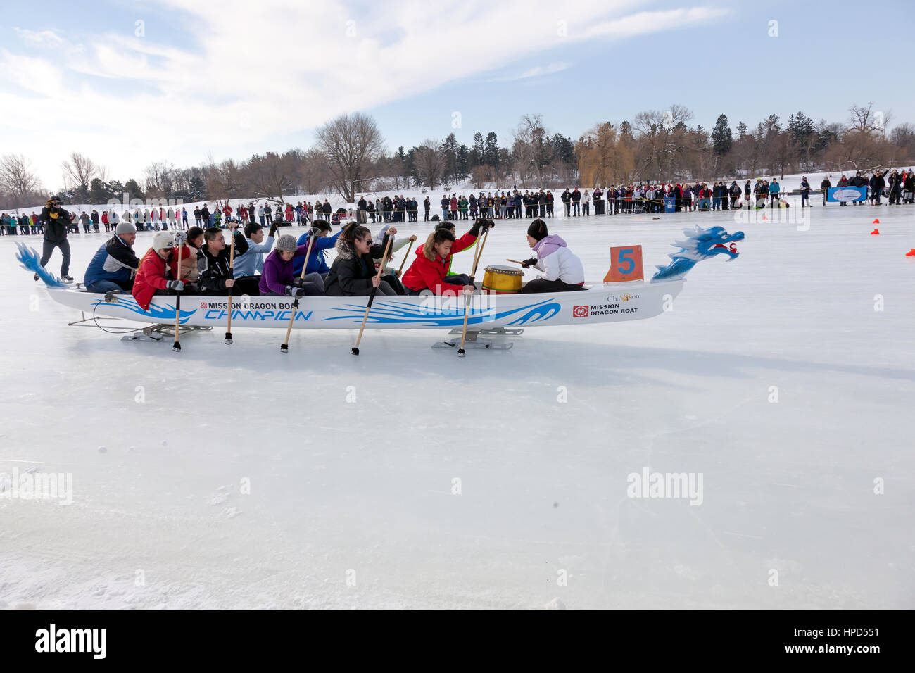 The First ICE Dragon Boat Race Event in North America held on the ...