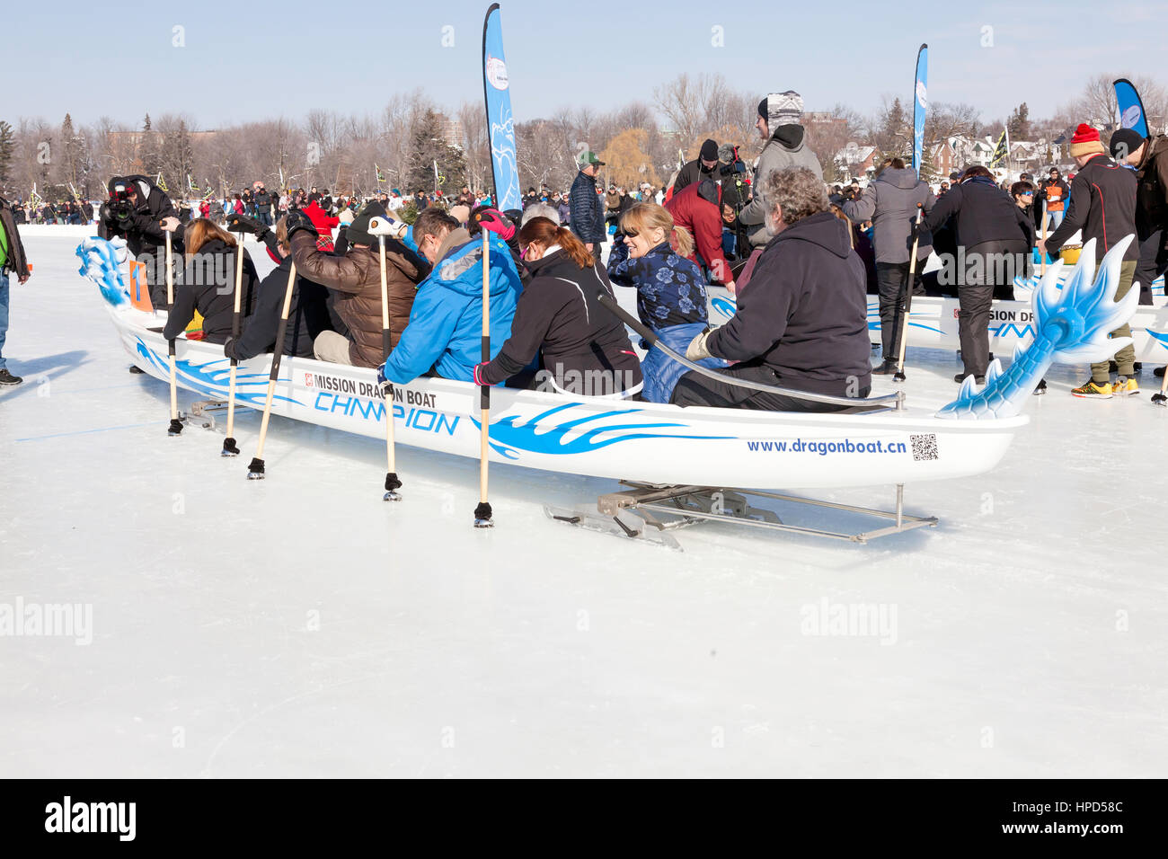 The First ICE Dragon Boat Race Event in North America held on the ...