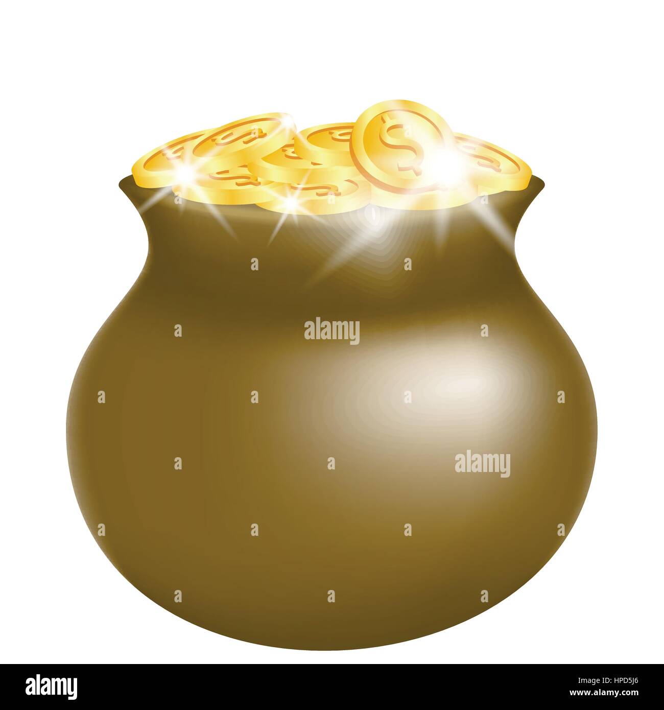 Gold golden saint Stock Vector Images - Alamy