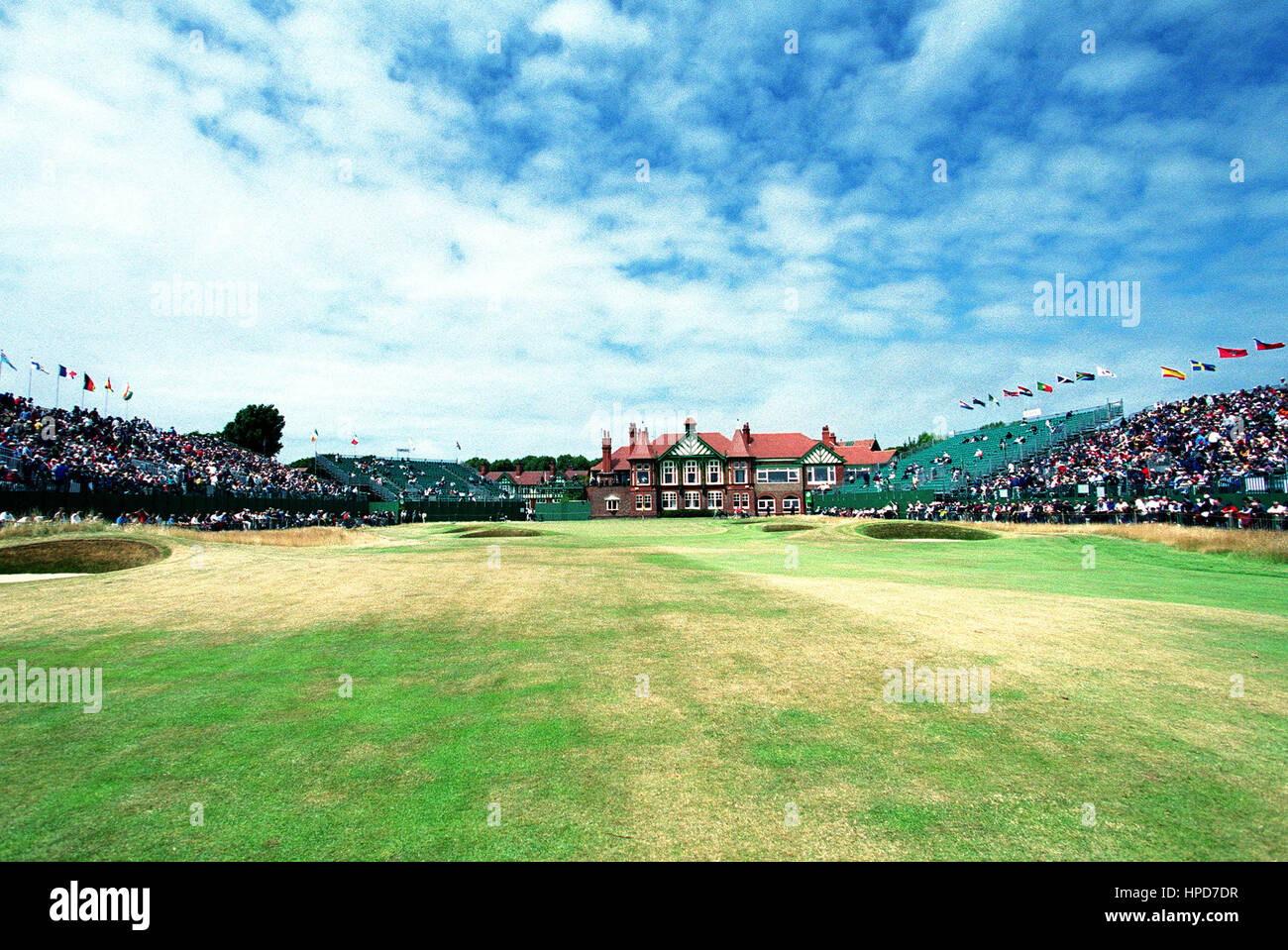 18TH GREEN & CLUBHOUSE THE OPEN ROYAL LYTHAM THE OPEN ROYAL LYTHAM & ST ...