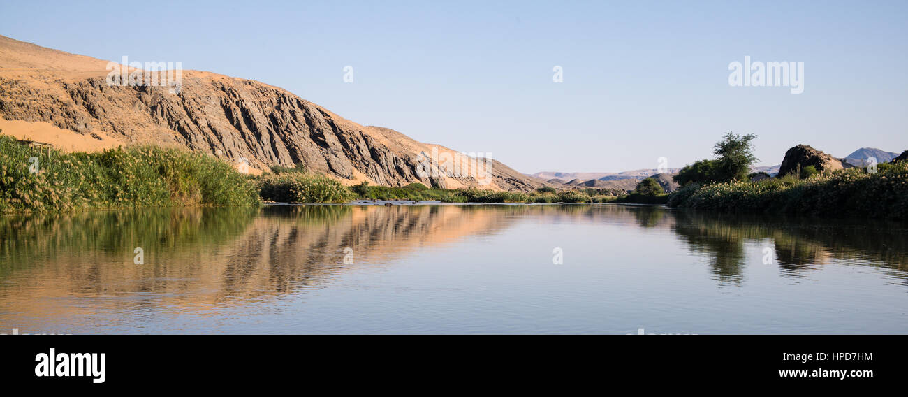 The Kunene River, Northern Namibia Stock Photo - Alamy