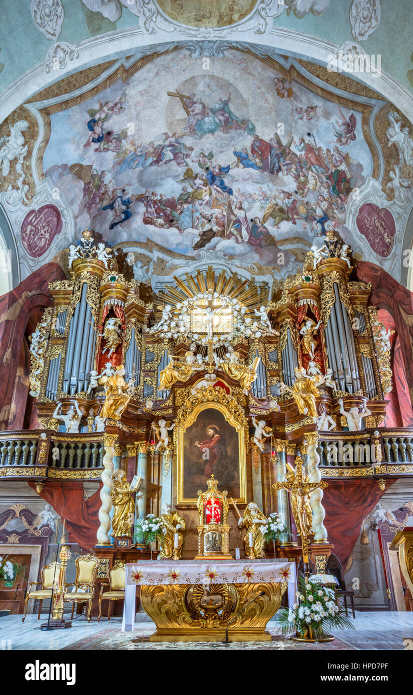 Altar and frescoes hi-res stock photography and images - Alamy