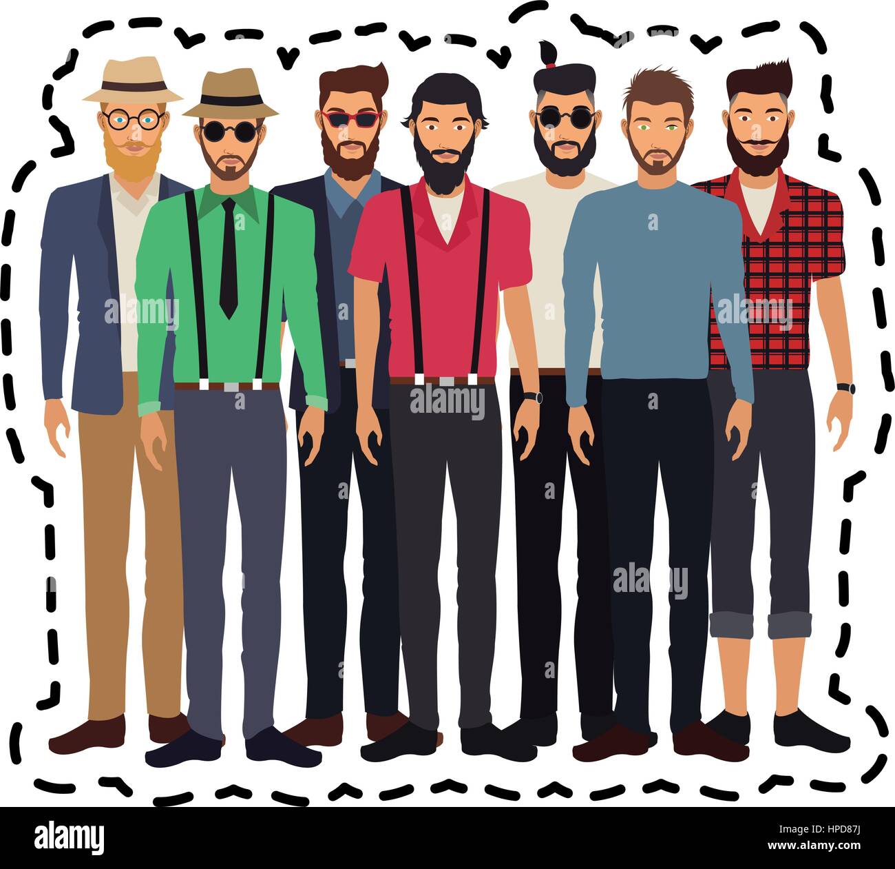 100 men graphic Stock Vector Images - Alamy